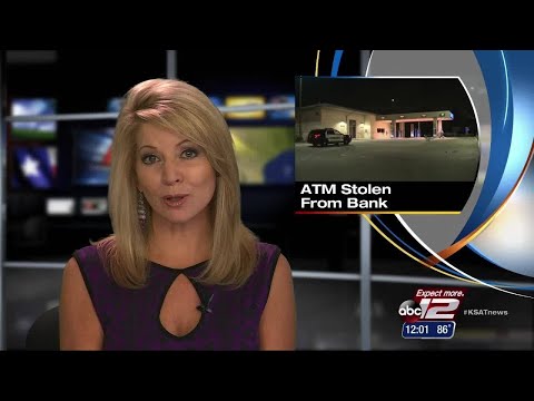 VIDEO: ATM stolen from Chase Bank branch