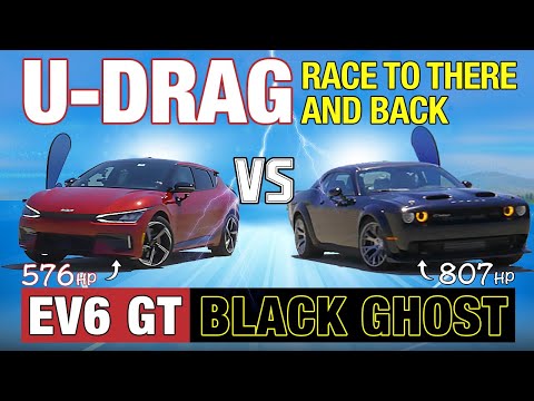 Drag Race: Hyundai Ioniq 5 N vs. Kia EV6 GT | Edmunds U-Drags