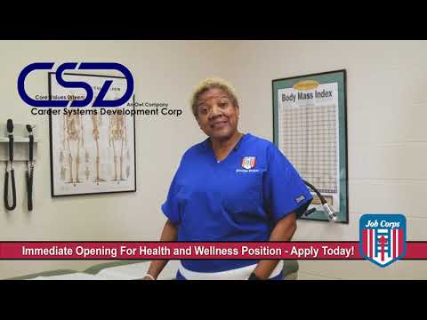 CSD/Job Corps Health and Wellness Description