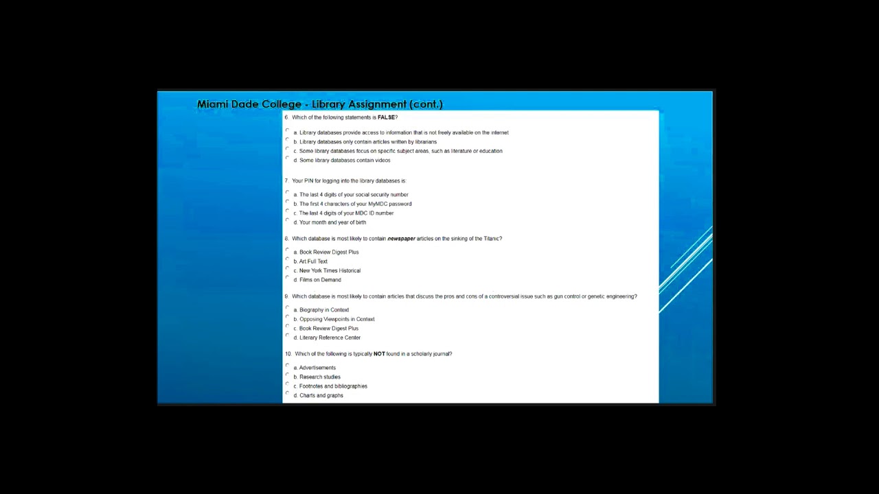 Tips for Teaching Library Instruction, and Evaluating a Consumer Health Website [CC]