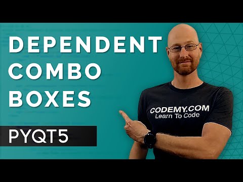 Dependent Comboboxes - PyQt5 GUI Thursdays #28