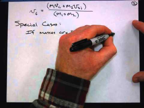 AP Physics 9-5 Inelastic Collisions