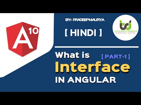 Learn Interface in Angular | TypeScript | Angular 10 Tutorials in Hindi | Part 45 - Mind Luster