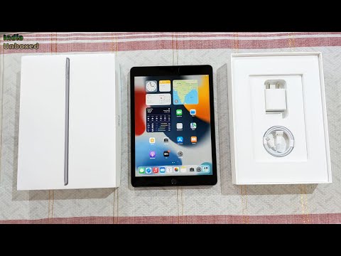 iPad 2021 (9th Generation) WI-FI 64GB SPACE GRAY UNBOXING#indiaunboxed