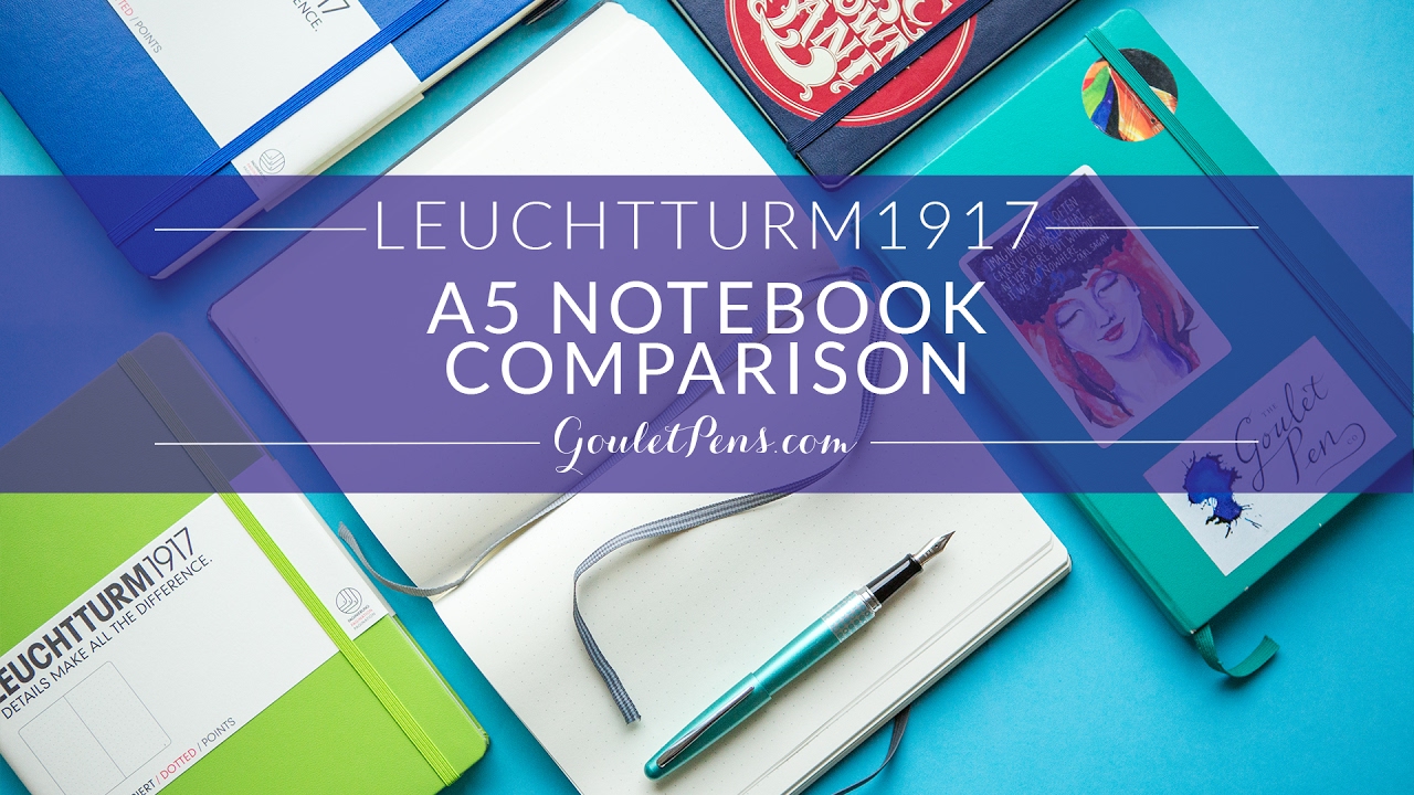 Leuchtturm1917 A5 Notebook Comparison