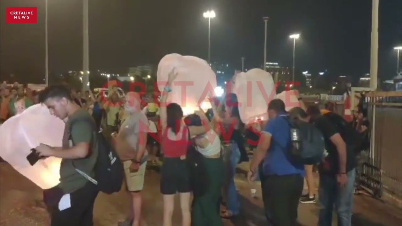 Κρήτη: Φαναράκια στον ουρανό για τον Αντώνη που χάθηκε στη θάλασσα ...