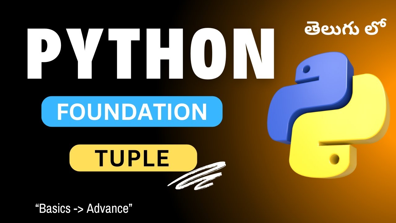 7. Tuple in Python | Python Tutorial in Telugu