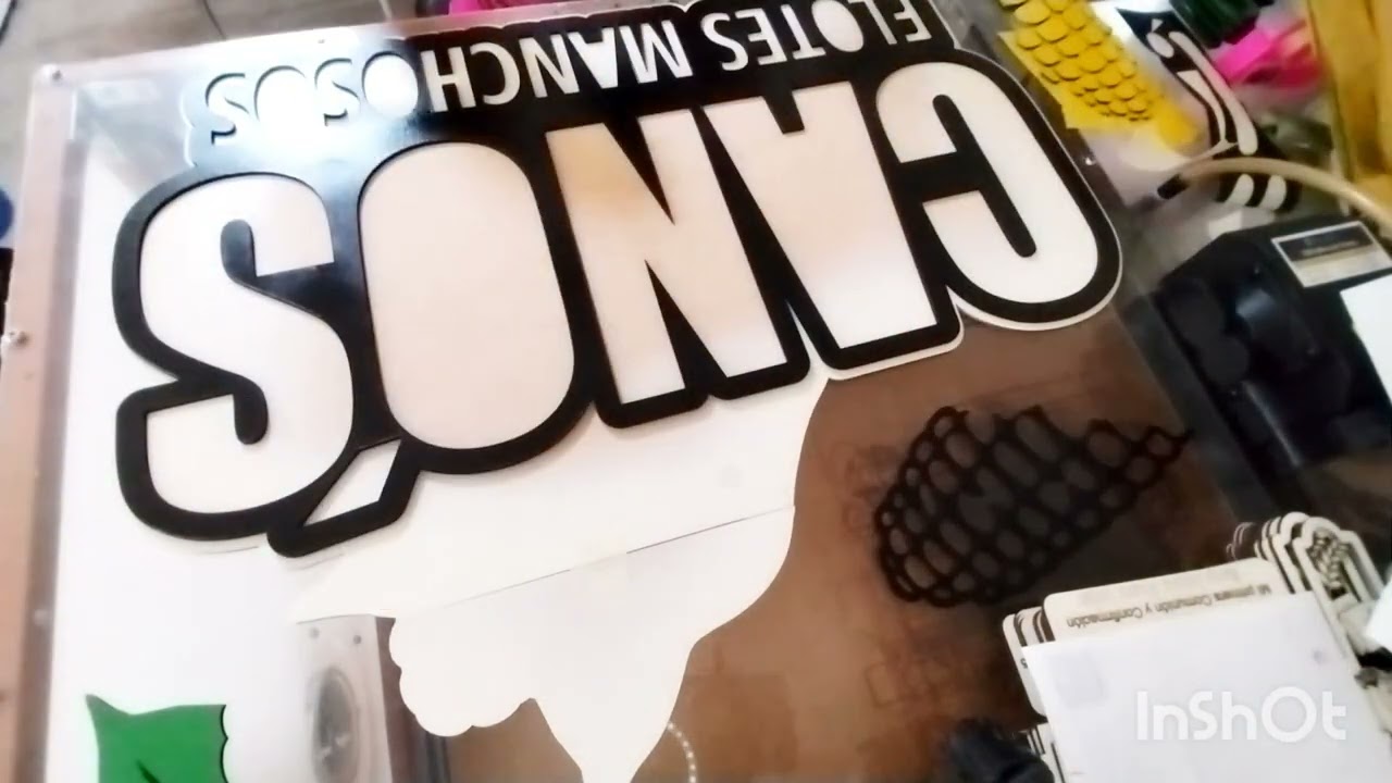 Elaboración de logo en MDF corte láser
