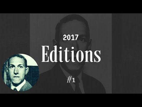 Upcoming Releases: 2017 | H.P. Lovecraft Editions ° Collecting Lovecraft
