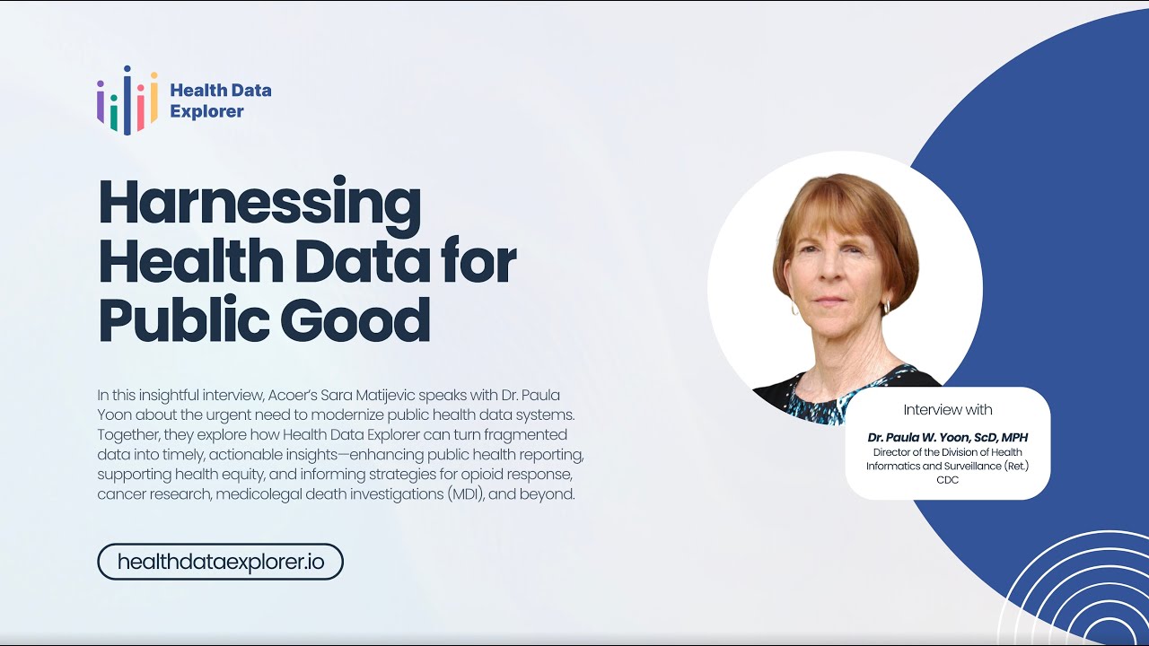 Harnessing Health Data for Public Good - Interview With Dr. Paula Yoon