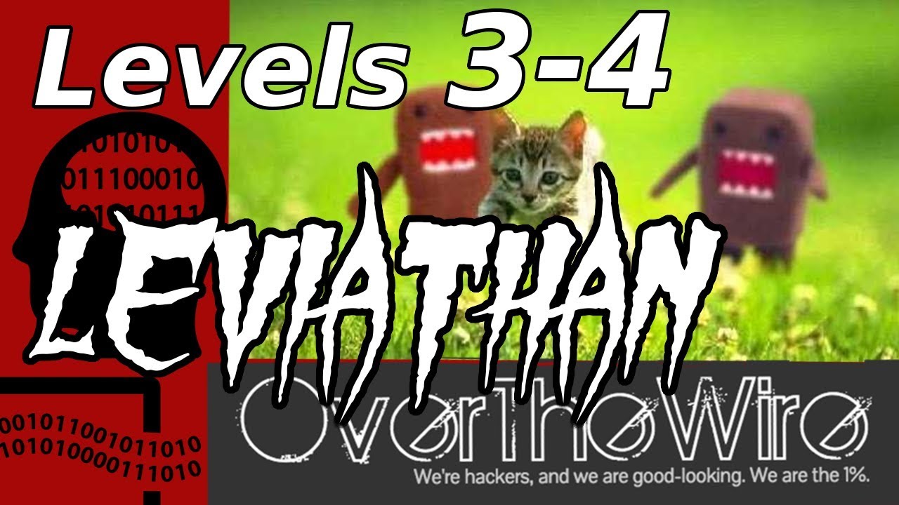 Linux Hacking: Binary & Hex | Leviathan: OverTheWire (Levels 3-4)