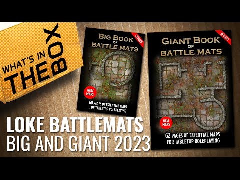 Unboxing: Revised Big & Giant Books | Loke BattleMats