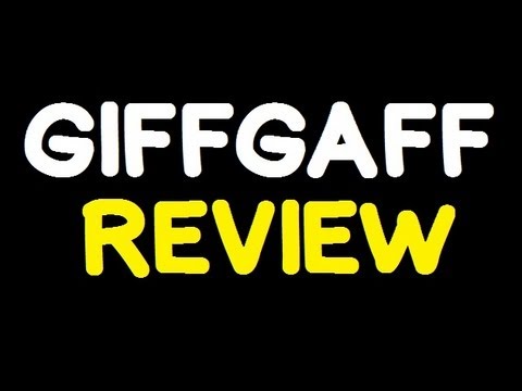 GiffGaff Review with GiffGaff Free Credit & Works on iPhone # GiffGaff Review