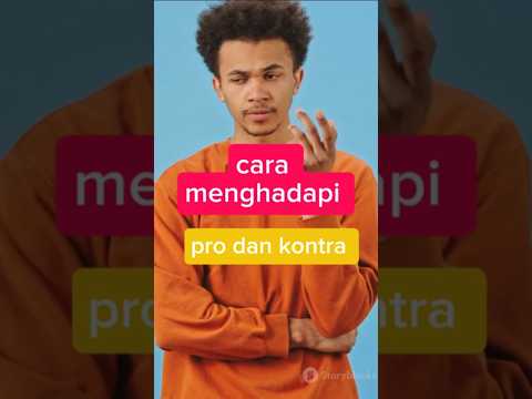 Cara menghadapi pro dan kontra #motivasi #hiburan