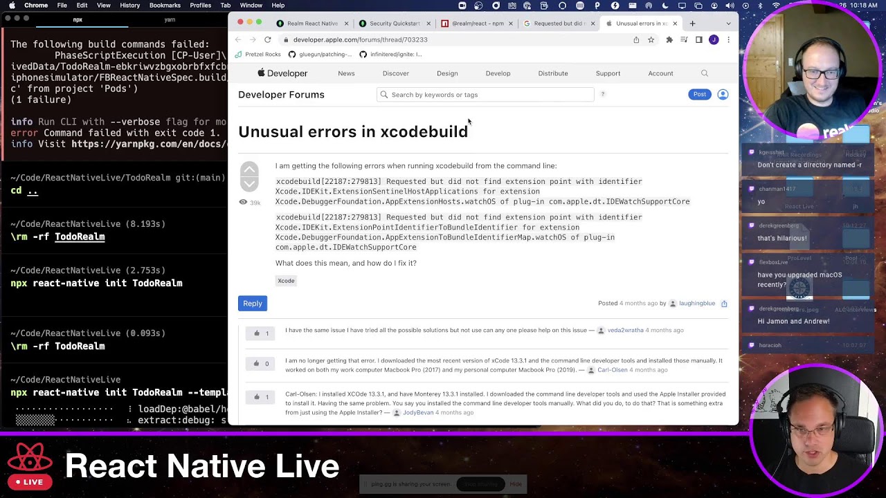 Building a to-do app with Realm React Native -- Jamon & Andrew Meyer