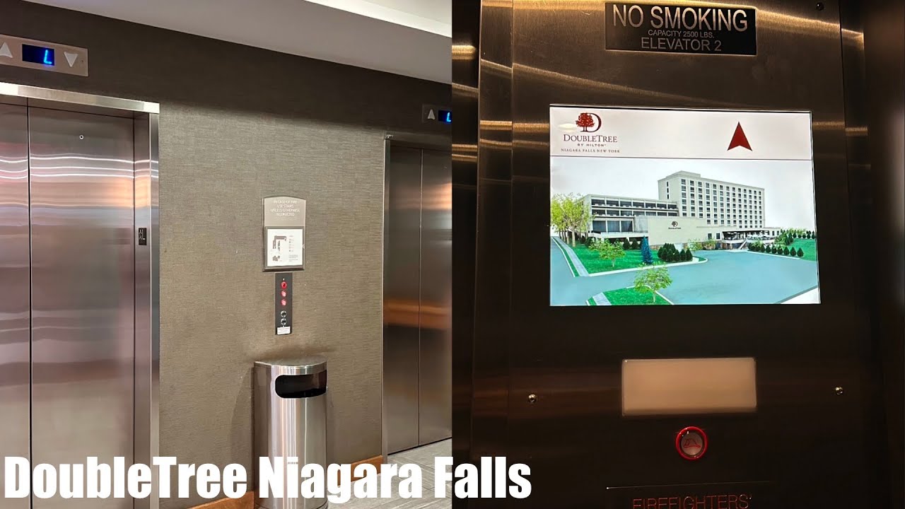 Weird Traction Elevators @ Doubletree by Hilton, Niagara Falls, NY