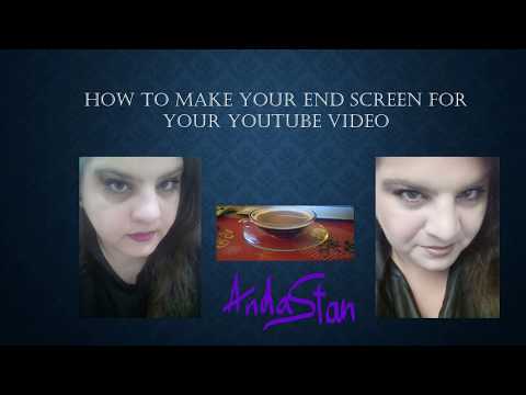 HOW TO MAKE YOUR END SCREEN FOR YOUR YOUTUBE VIDEO TUTORIAL – Law ...