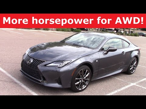 2021 Lexus RC350 AWD Review