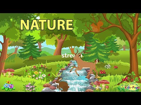 Nature Vocabulary and Facts tappabl…: English ESL video lessons
