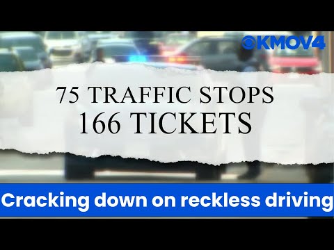 100 tickets in 10 hours: St. Louis City police increase traffic patrols to stop reckless and fast...