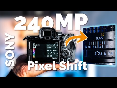 INSANE 240MP Photos with a Sony Camera | Pixel Shift Multi Shot (Sony a7rv, a7riv, a1, a7cR)