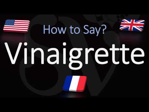 How to Pronounce Vinaigrette? (CORRECTLY)
