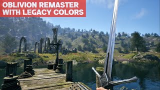 Oblivion Remaster with Legacy Colors and Lighting at Oblivion ...