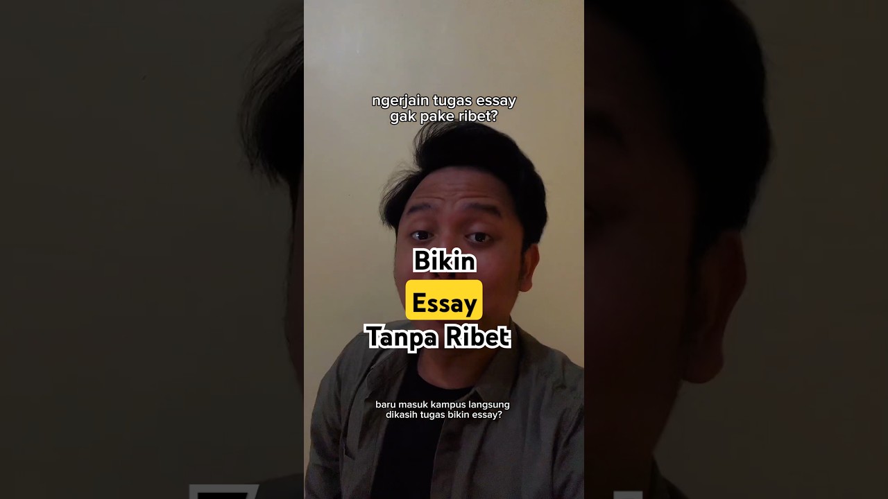 Bikin Essay mudah #braintext #mahasiswa #essay #kuliah