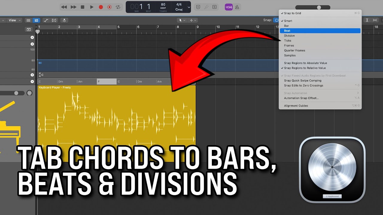 Logic Pro 11 - Chord Track TAB Function Explained
