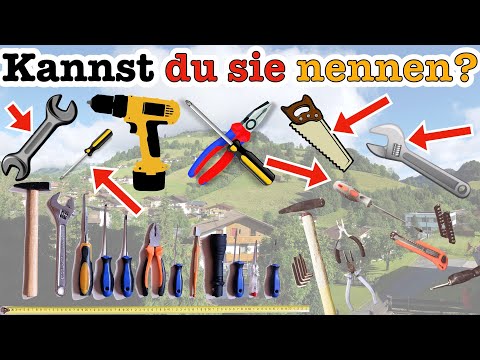 Essential German Tool Vocabulary - B1 German Vocabulary