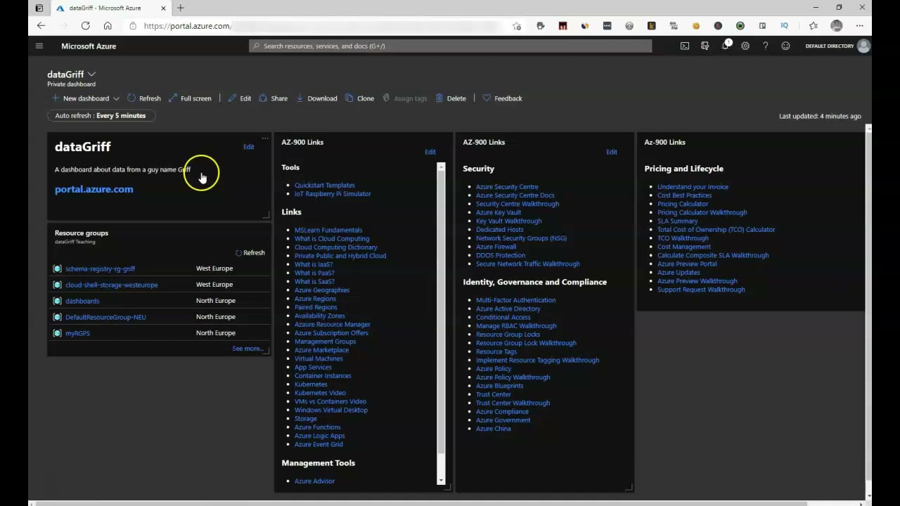 Create Virtual Machine with Powershell in Azure Cloud Shell