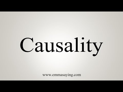 How To Say Causality