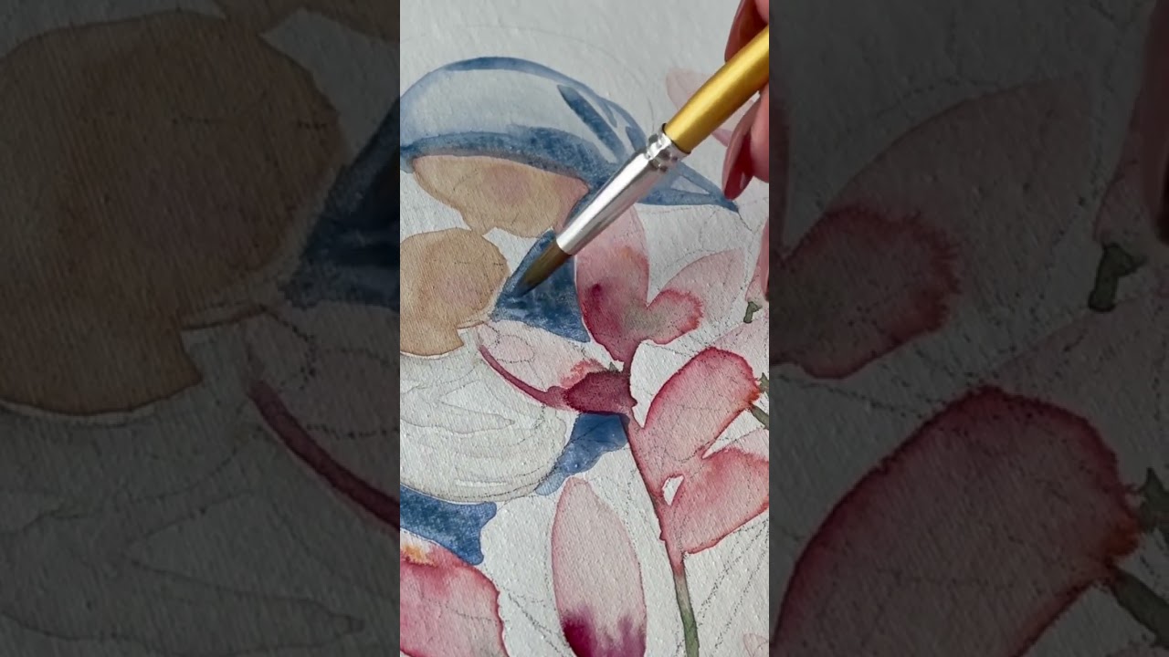 WATERCOLOR NATIVITY | painting of Mother Mary with baby Jesus | Christmas art