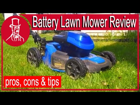 battery lawn mower review