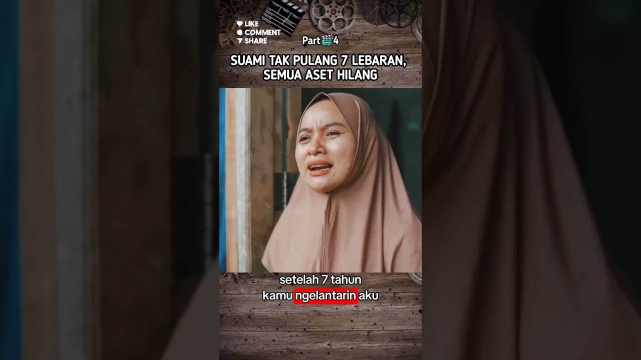 SUAMI TAK PULANG 7 LEBARAN, SEMUA ASET HILANG #viral #drama #dramaid #filmpendek #fyp #rangkumdrama