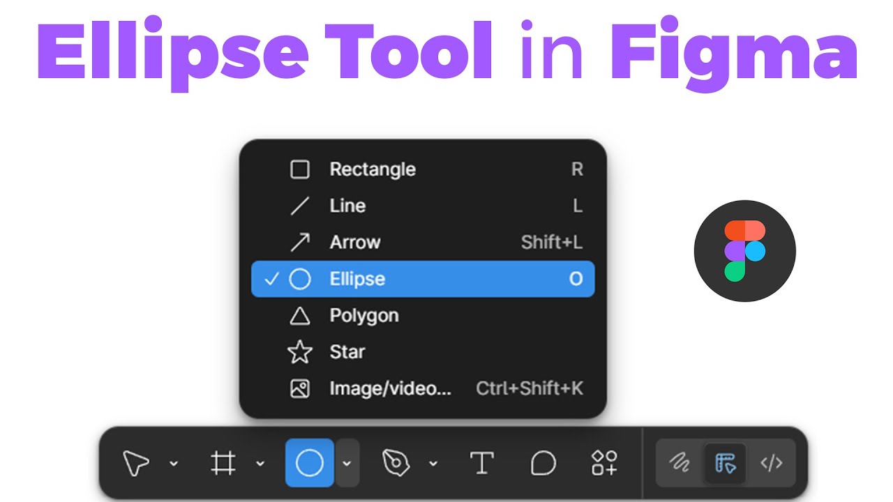 ELLIPSE TOOL in Figma