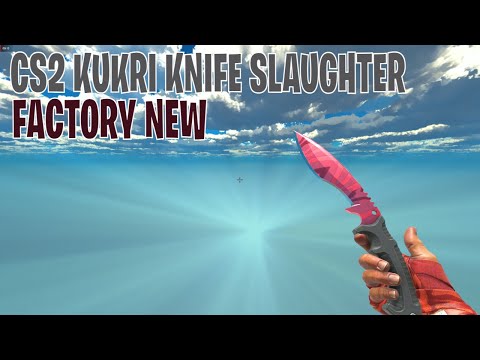 Kukri Knife Slaughter (Factory New) | CS2 Skin Showcase #583