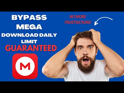 How to Download the large files from MEGA without daily limit. Guaranteed to work!