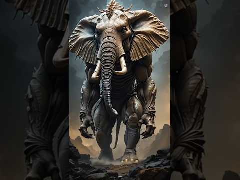 Man and Elephant hybrid #hybridanimals