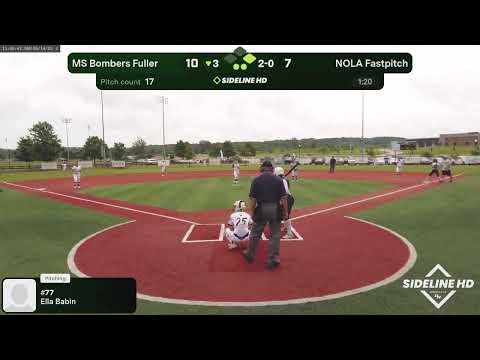 MS Bombers Fuller @ NOLA Fastpitch (2025.06.14)