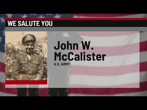 We Salute You: John W. McCalister