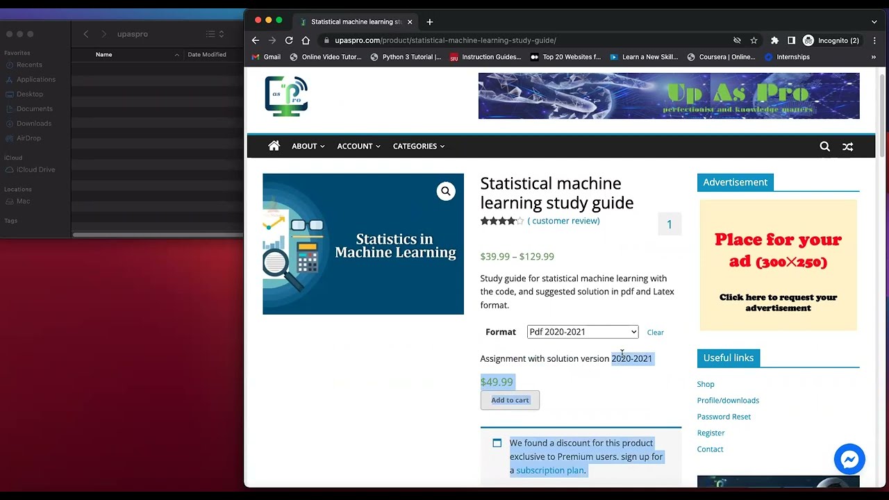 Statistical machine learning study guide product