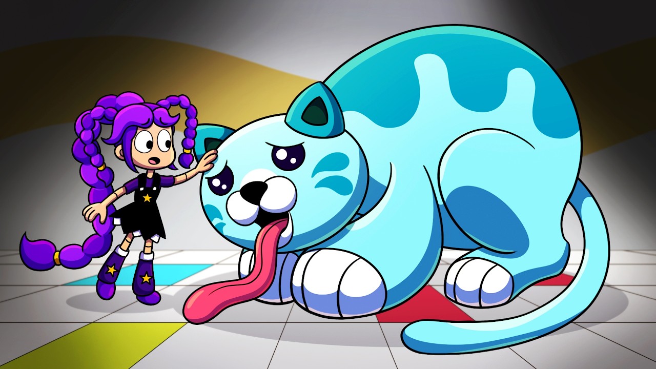 CANDY CAT is NOT a MONSTER... (Poppy Playtime Animation)