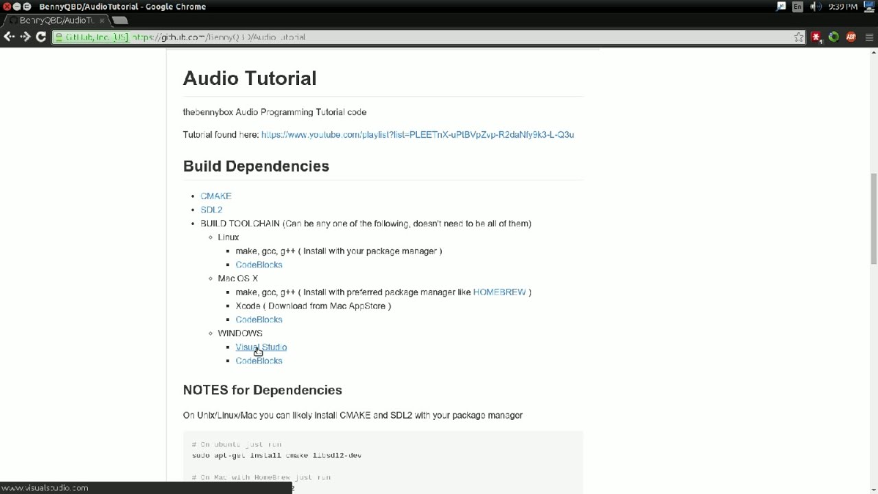 #1 Audio Programming Tutorial: Project Setup