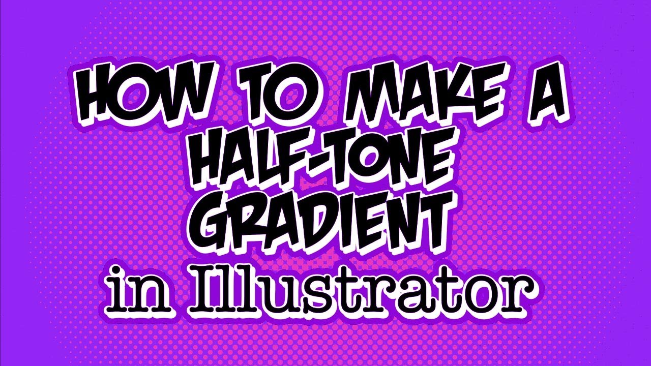 Radial (ellipse) halftone in Illustrator