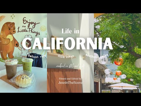 DTLA Little Tokyo Food and Shopping, Japanese Village, Balloon ride & aesthetic cafes
