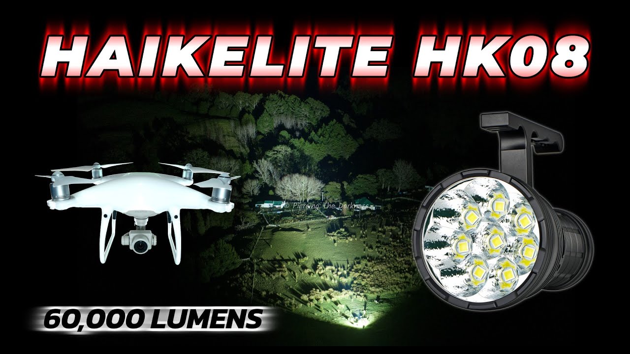Haikelite HK08, Fanless 60,000 Lumens, 2 WAY 100W USB C, Drone ...