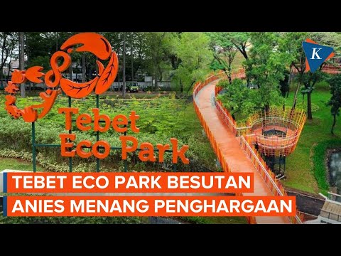 Tebet Eco Park Karya Anies Raih Penghargaan President Award Singapore 2023
