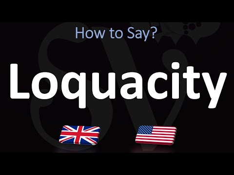 How to Pronounce Loquacity? (CORRECTLY)