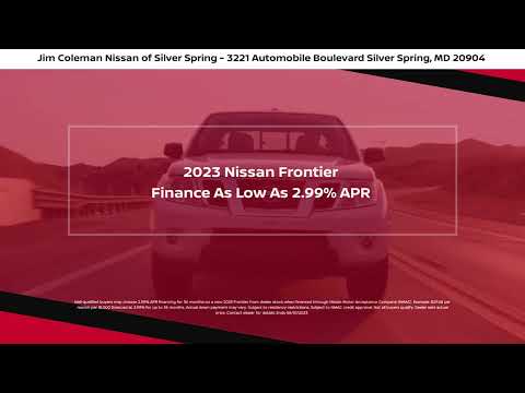 2023 Nissan Frontier Special Finance - April 2023